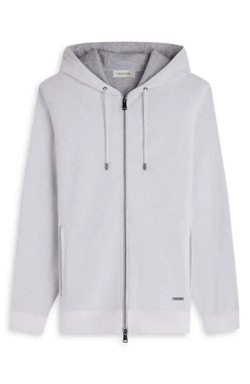 Bugatchi Piqué Zip Hoodie