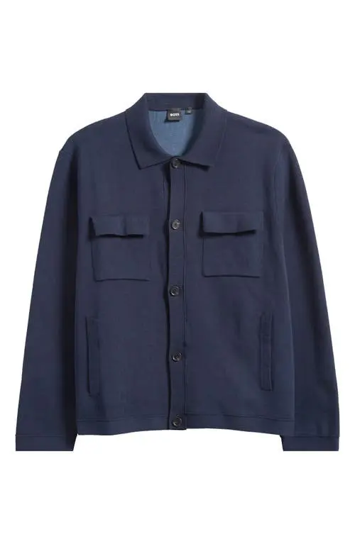 BOSS Uttoni Shirt Jacket - Dark Blue