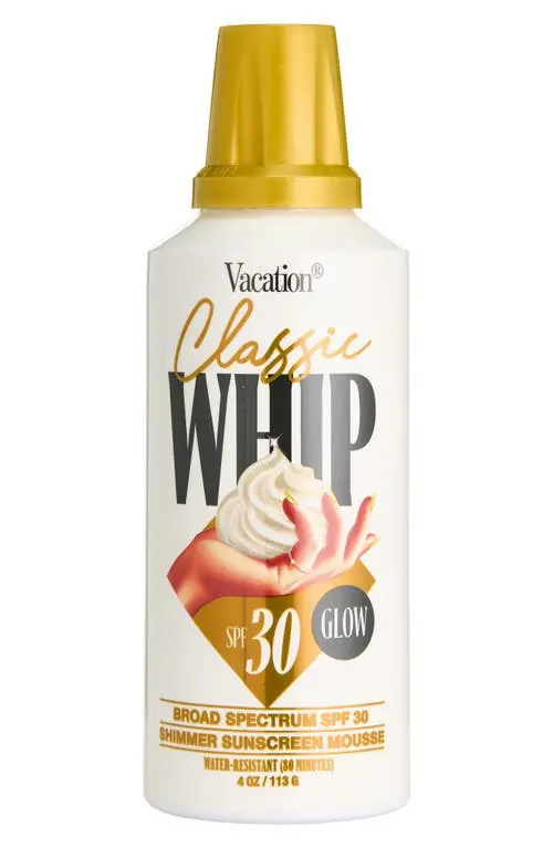 VACATION Classic Whip Glow Spf 30 - No Color