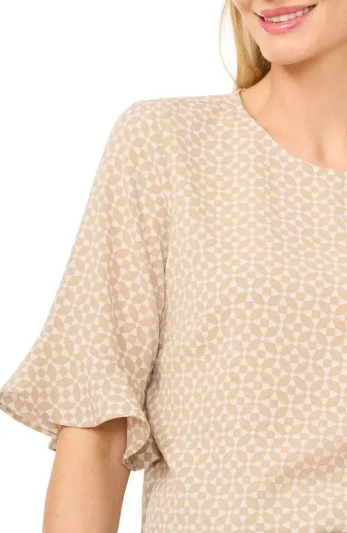 CECE DUPRAZ Ruffle Cuff Top - Birch