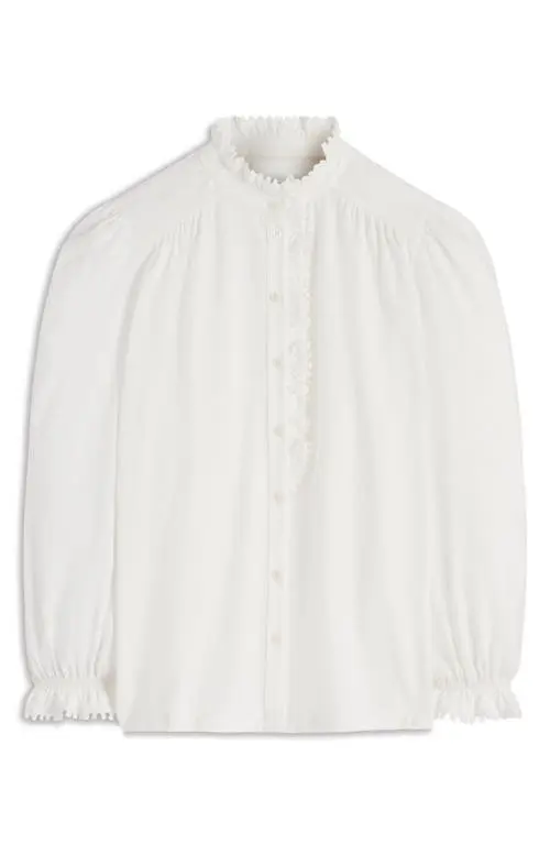 Boden Maddie Lace Detail Shirt