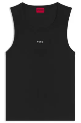 Hugo Slim-fit Tank Top - Black