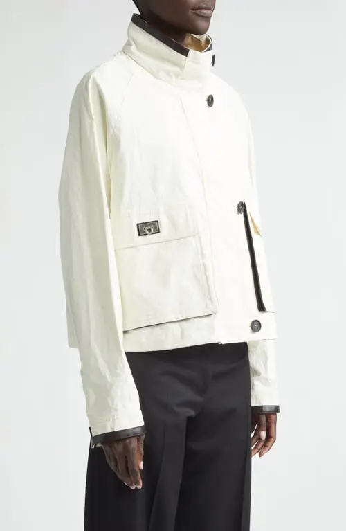 FERRAGAMO Linen Jacket - Mascarpone