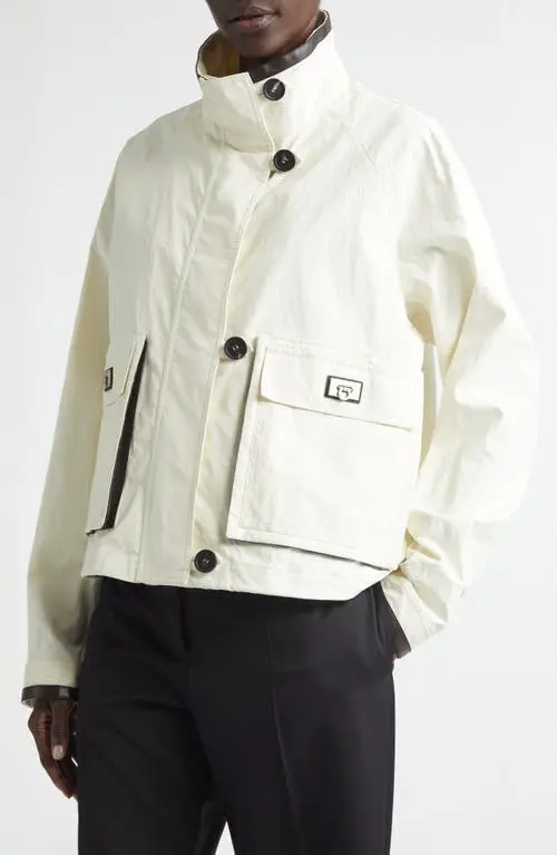 FERRAGAMO Linen Jacket - Mascarpone
