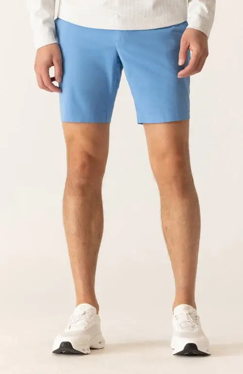 DEKE Galaxy Bermuda Flat Front Stretch Twill Shorts - Lake