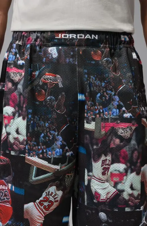 JORDAN Flight Oversize Cat Scratch Mesh Shorts
