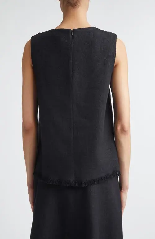Max Mara Anika Sleeveless Top - Black