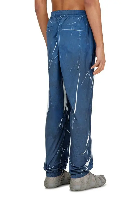 DIESEL® P-arelion-cjbc Trompe L'oeil Botched Denim Joggers