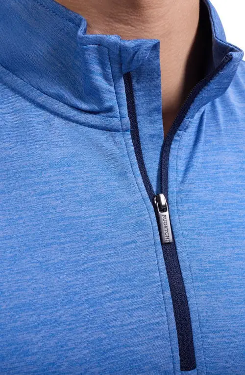Bugatchi Quarter Zip Performance Pullover