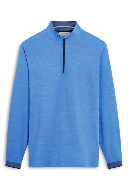 Bugatchi Quarter Zip Performance Pullover