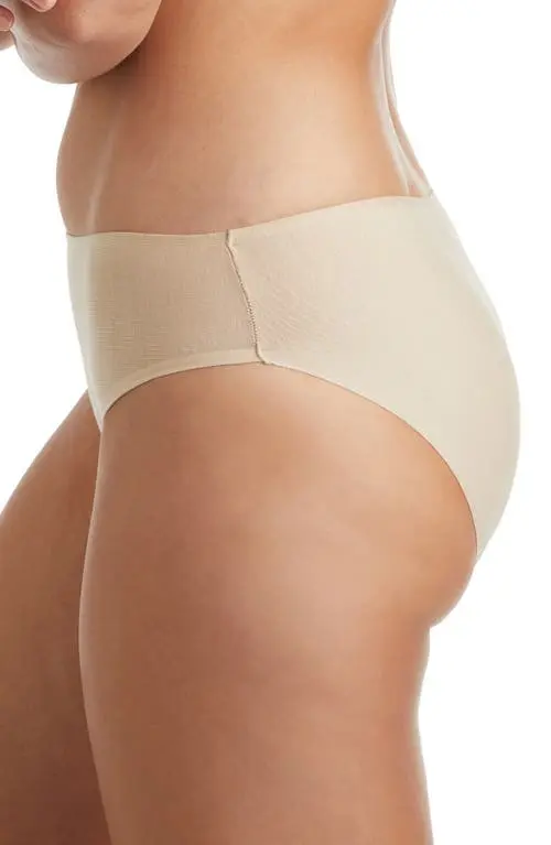TC Shapewear Wonderful Edge® 3-pack Cotton & Modal Hipster Briefs - Warm Beige