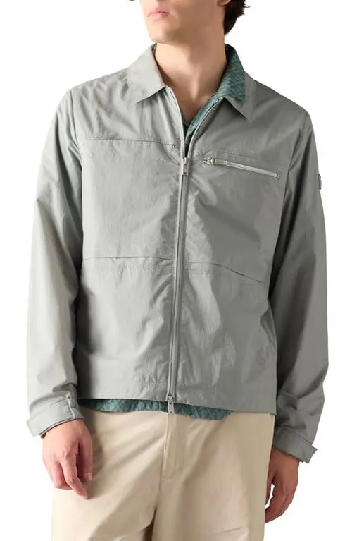 Moose Knuckles Topflight Water Repellent Shirt Jacket - Dusty Jade
