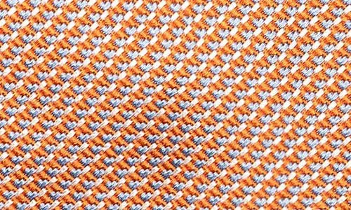 Eton Microdot Silk-cotton Neck Tie