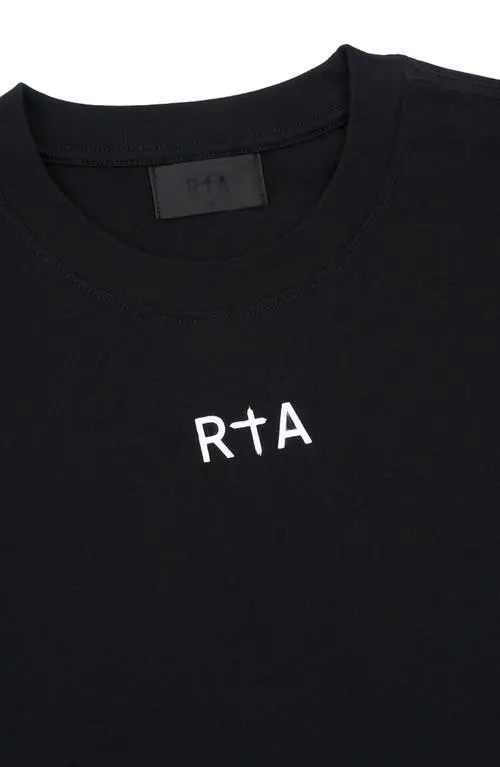 RtA Elian Flag Double Layer Graphic T-shirt