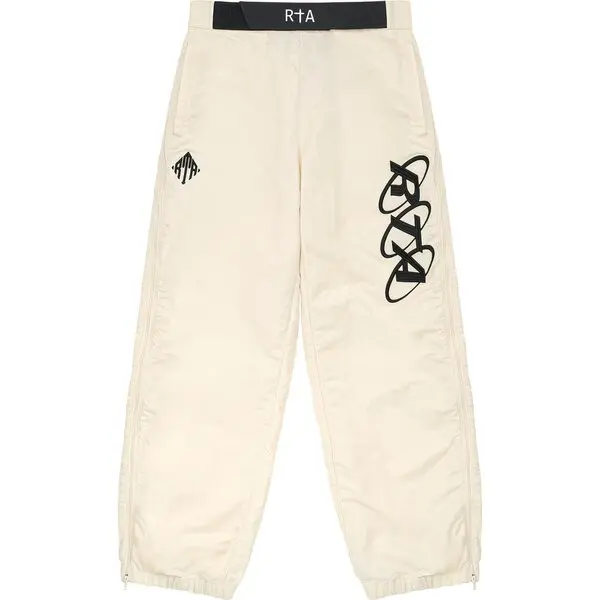 RtA Nixon Logo Track Pants - Raw Sand