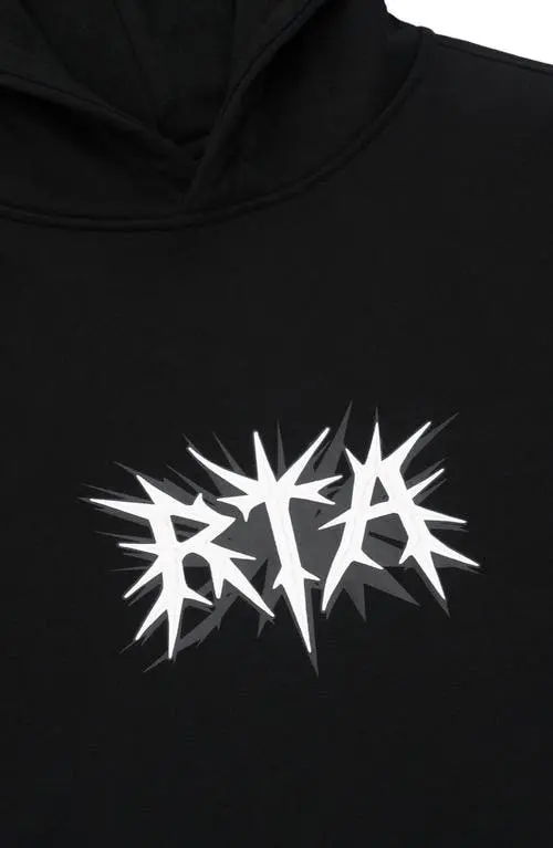 RtA Oversized Graphic Hoodie