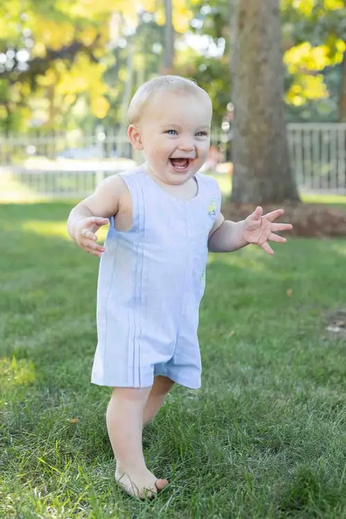 FLORENCE EISEMAN Shortall With Appliqué Trains