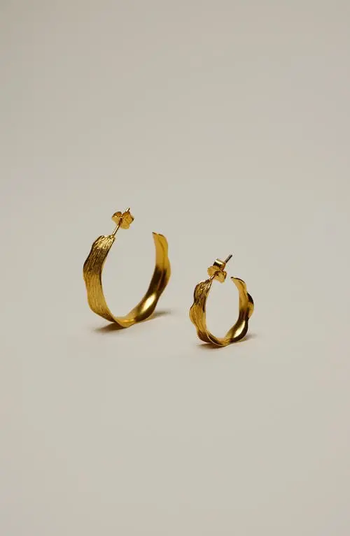 ENAMEL COPENHAGEN Ane Large Hoop Earrings