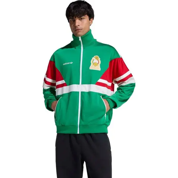 Adidas Mexico National Team 1986 Bringback Full-zip Track Top - Green