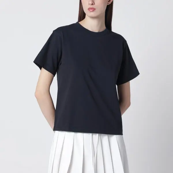 DUNST Cotton T-shirt - Blue