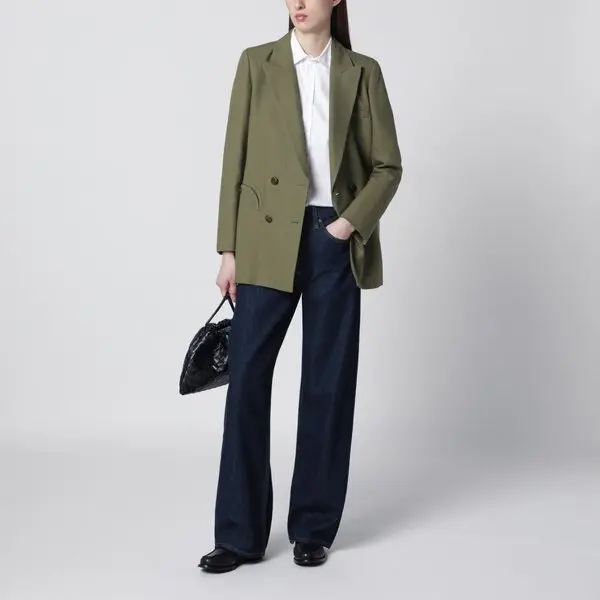 BLAZÉ MILANO Double-breasted Linen Jacket