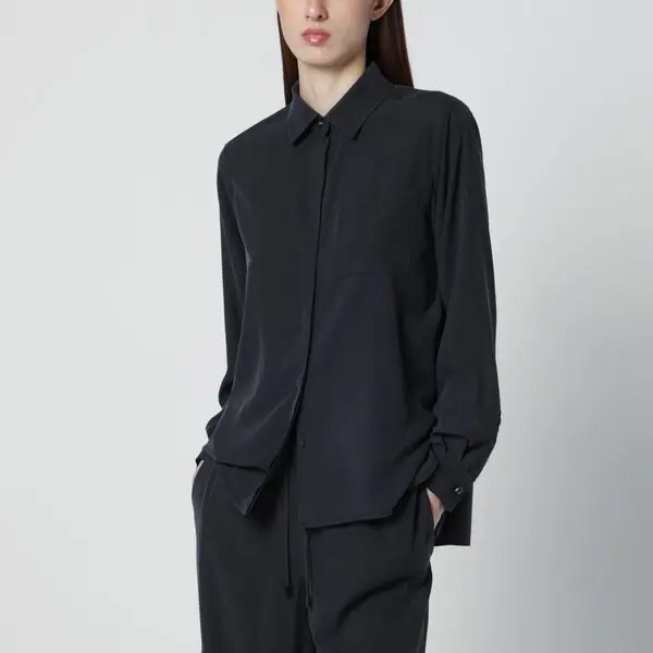 Max Mara Silk Button-down Shirt