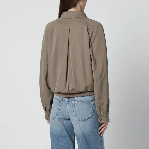 MAISON MARGIELA Virgin Wool Zip-up Jacket - Beige