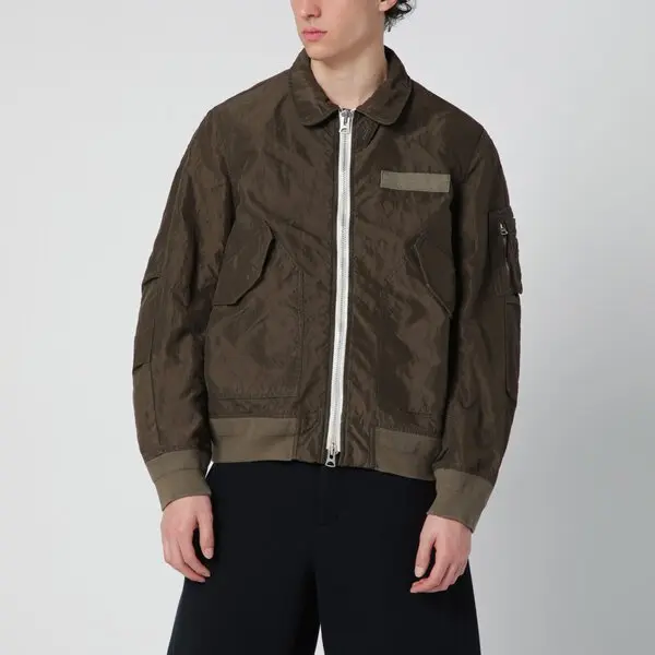 Sacai Nylon Jacket - Green
