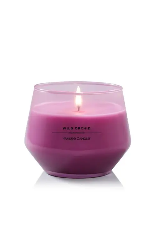 YANKEE CANDLE Wild Orchid Studio Candle With Essential Oils