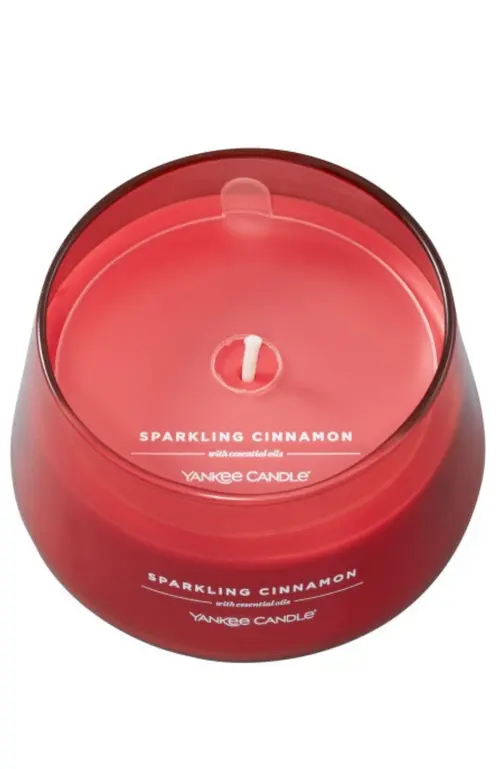 YANKEE CANDLE Sparkling Cinnamon Studio Candle With Essential Oils