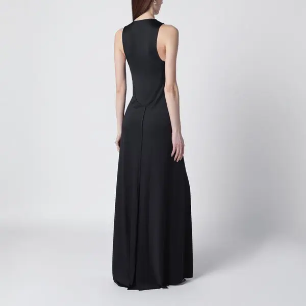 Victoria Beckham Long Jersey Dress With Slit