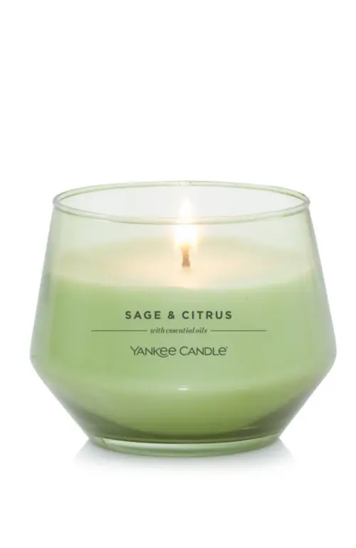 YANKEE CANDLE Sage & Citrus Studio Candle With Essential Oils