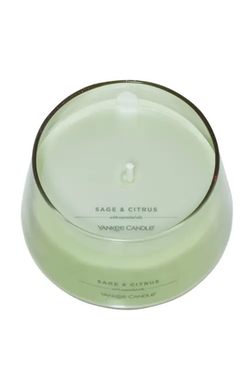 YANKEE CANDLE Sage & Citrus Studio Candle With Essential Oils