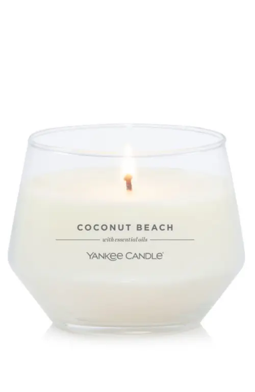 YANKEE CANDLE Coconut Beach Studio Candle With Essential Oils