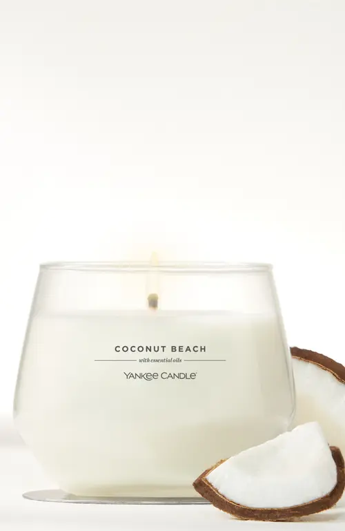 YANKEE CANDLE Coconut Beach Studio Candle With Essential Oils