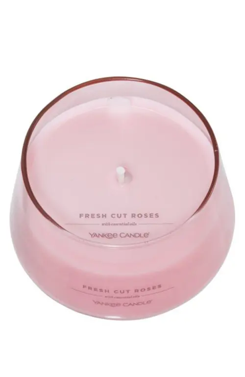 YANKEE CANDLE Fresh Cut Roses Studio Candle With Essential Oils