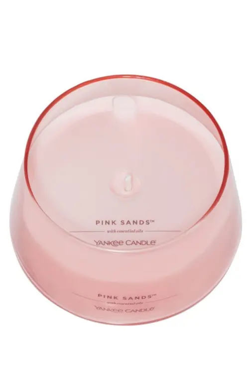 YANKEE CANDLE Pink Sands Studio Candle With Essential Oils