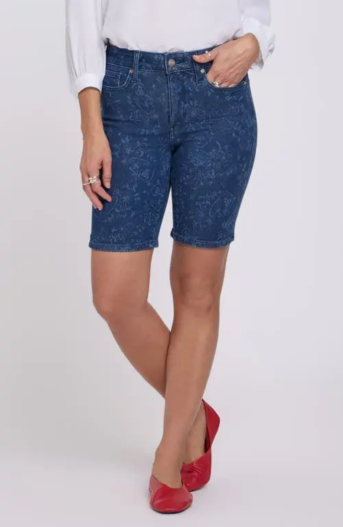 NYDJ Ella Side Slit Denim Shorts