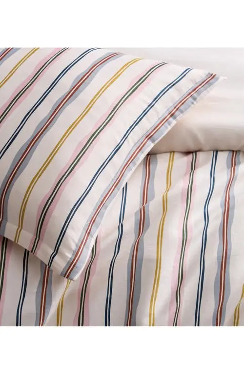 Ted Baker London Scallop Stripe Duvet Cover & Pillow Shams Set