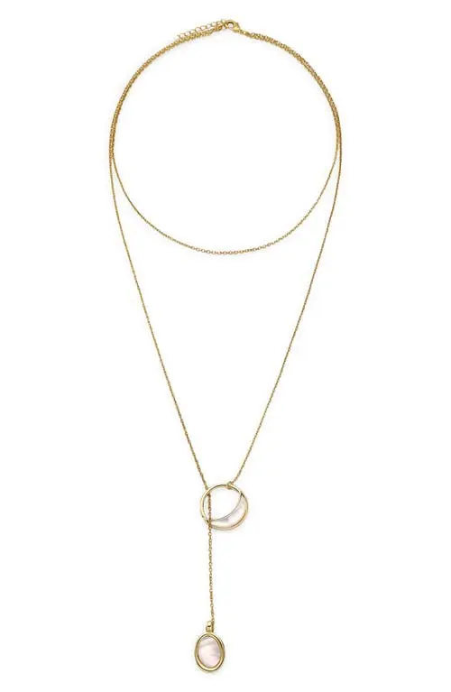 PETIT MOMENTS Morgan Y-necklace - Gold