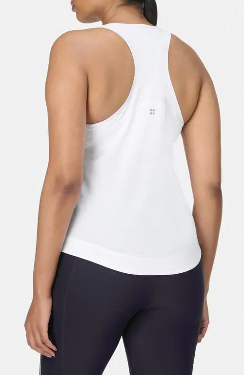 Sweaty Betty Breathe Easy Run Mesh Tank - White