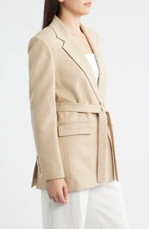Kobi Halperin Kyla Belted Jacket - Natural