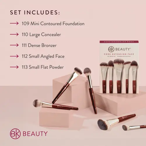 BK BEAUTY Core Line Extension Face Brush Set