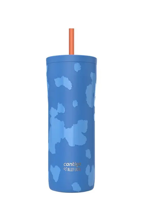 CONTIGO Streeterville 2.0 Stainless Steel Tumbler With Straw - Stellar Jay