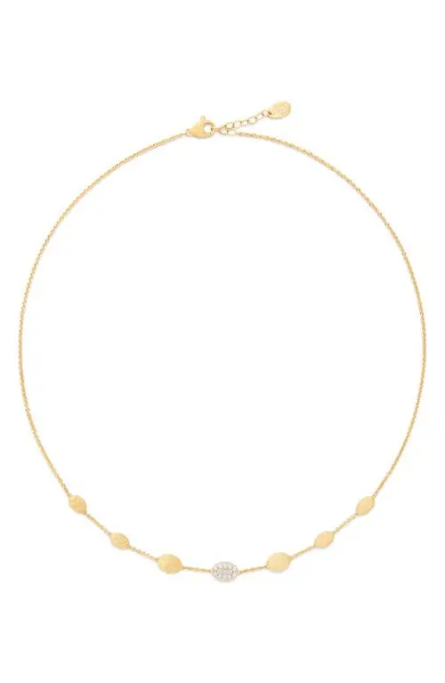 Marco Bicego Siviglia Diamond Necklace - 18k Yellow/white Gold