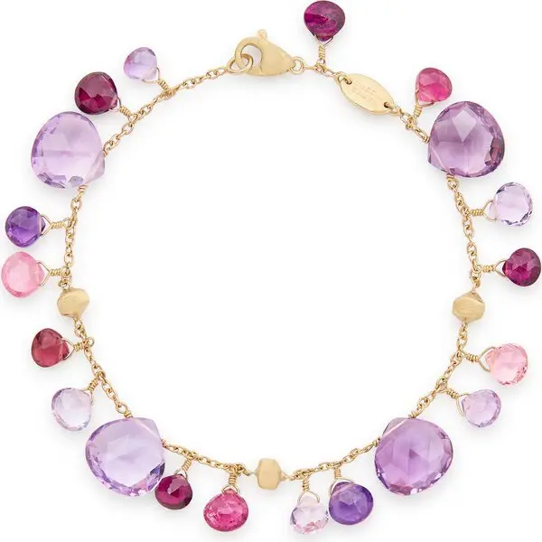 Marco Bicego Paradise Semiprecious Stone Charm Bracelet - 18k Gold