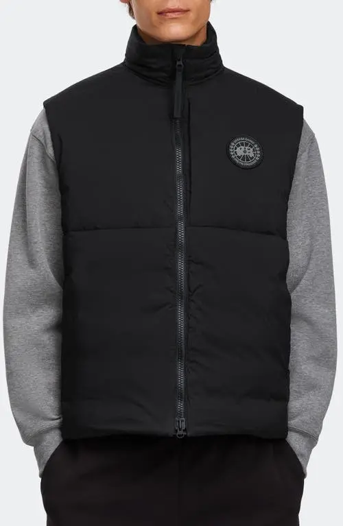 Canada Goose Lodge Packable 750 Fill Power Down Vest - Black - Noir