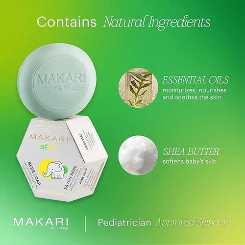 MAKARI Gentle Hydrating Bebe Soap