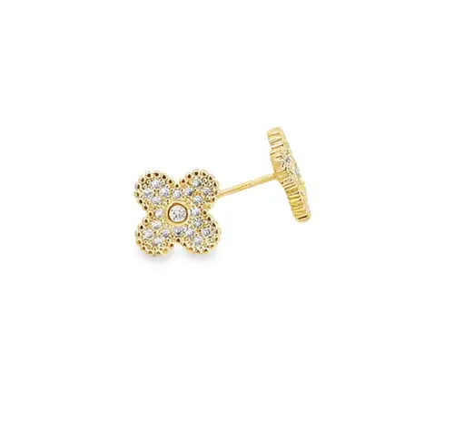 BOWOOD LANE Mila Clover Stud Earrings