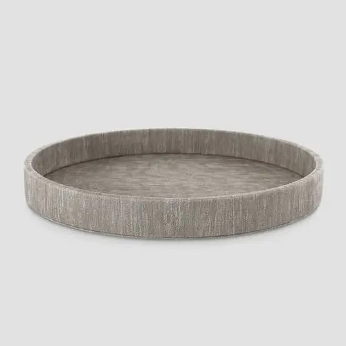 TOGAS Grace Serving Tray - Grey Round
